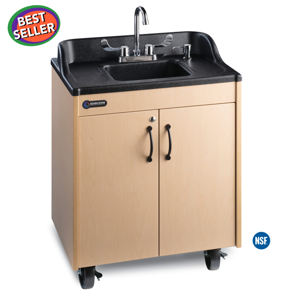 Kiddie Station Diaper Changing Station Portable Hand Washing Sink with ...