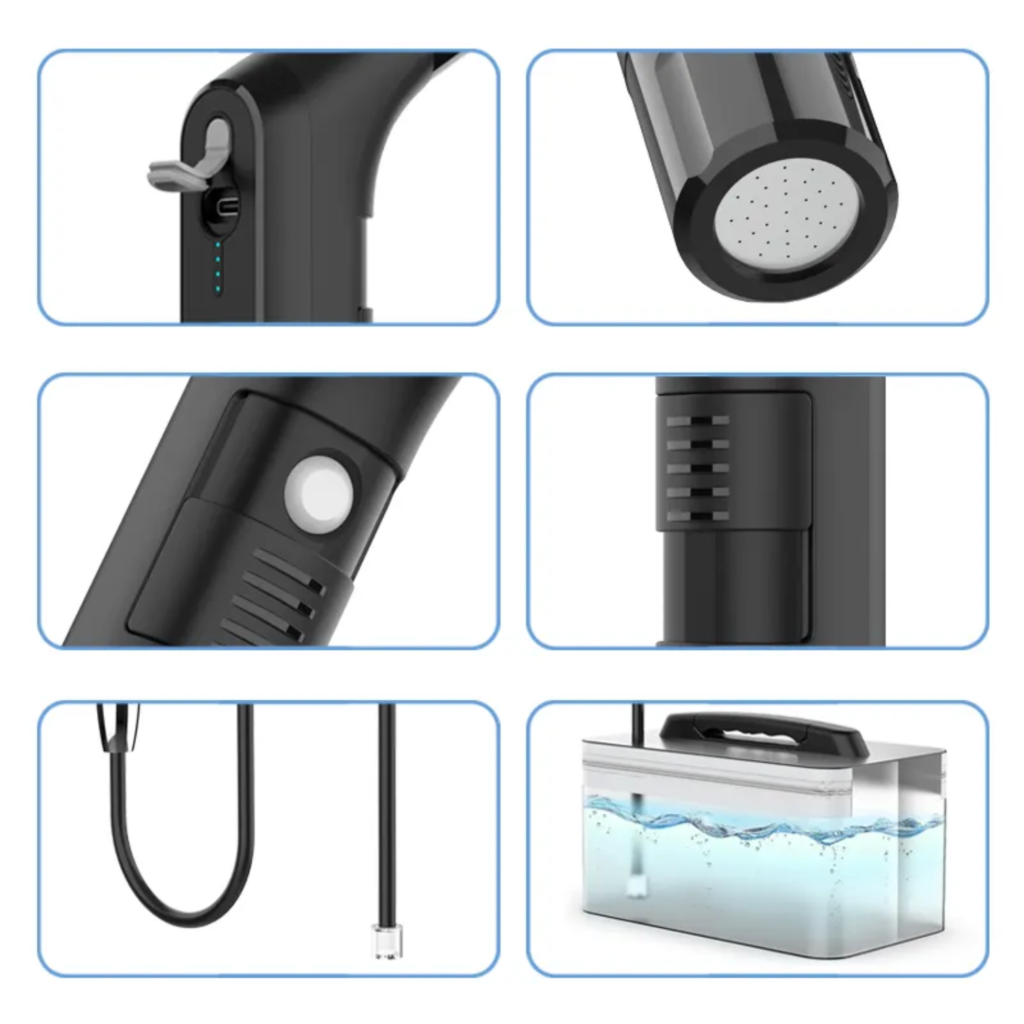 Portable Electric Sprayer, Handheld Sprayer Kit, Rechargeable Travel ...