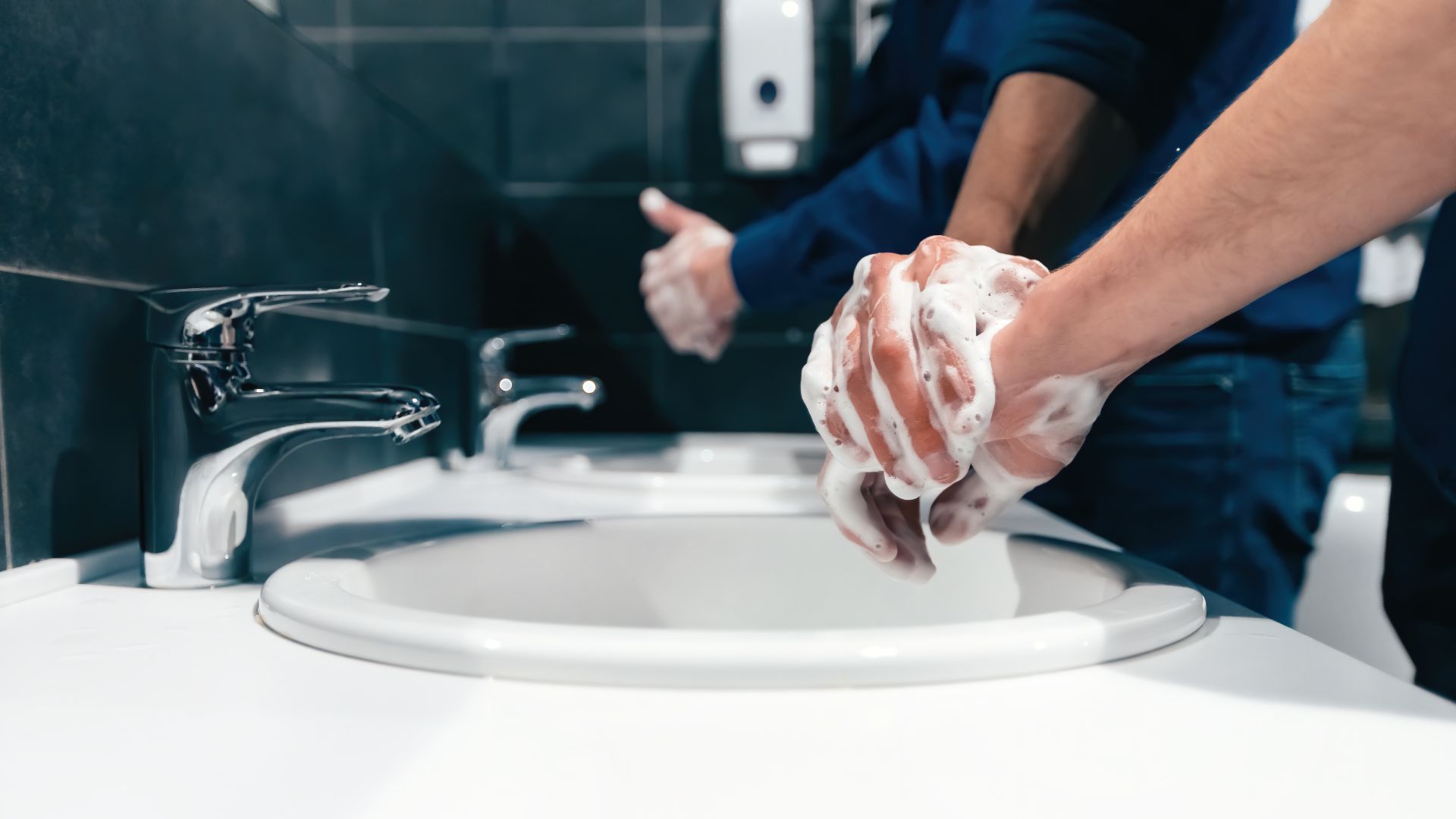 Where Should Employees Wash Their Hands?